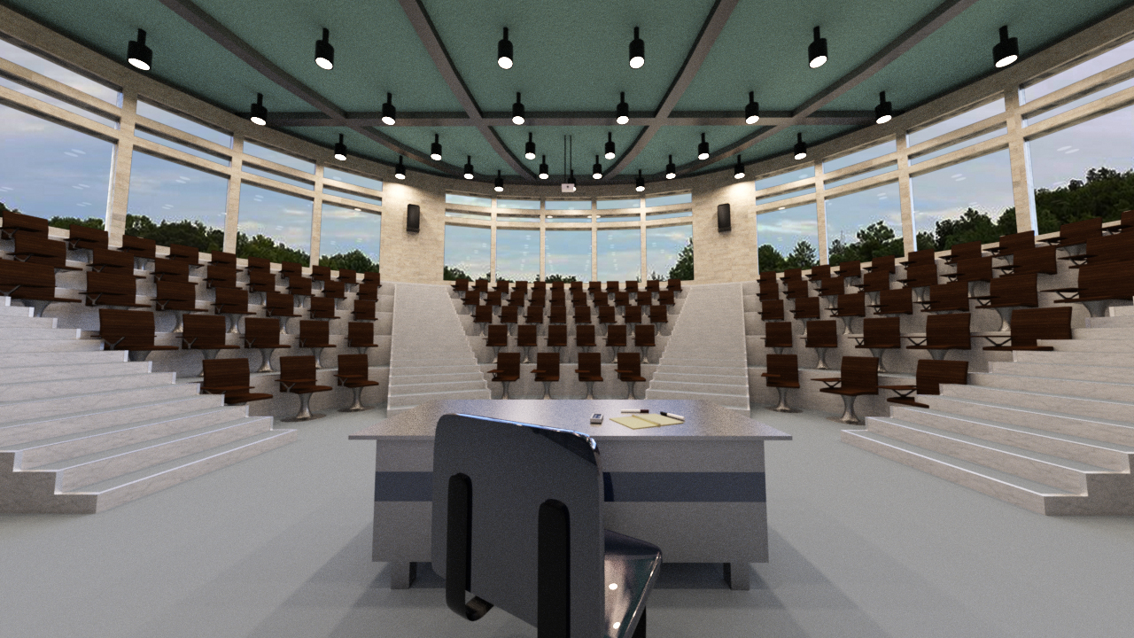Lecture Hall with Props | Daz 3D