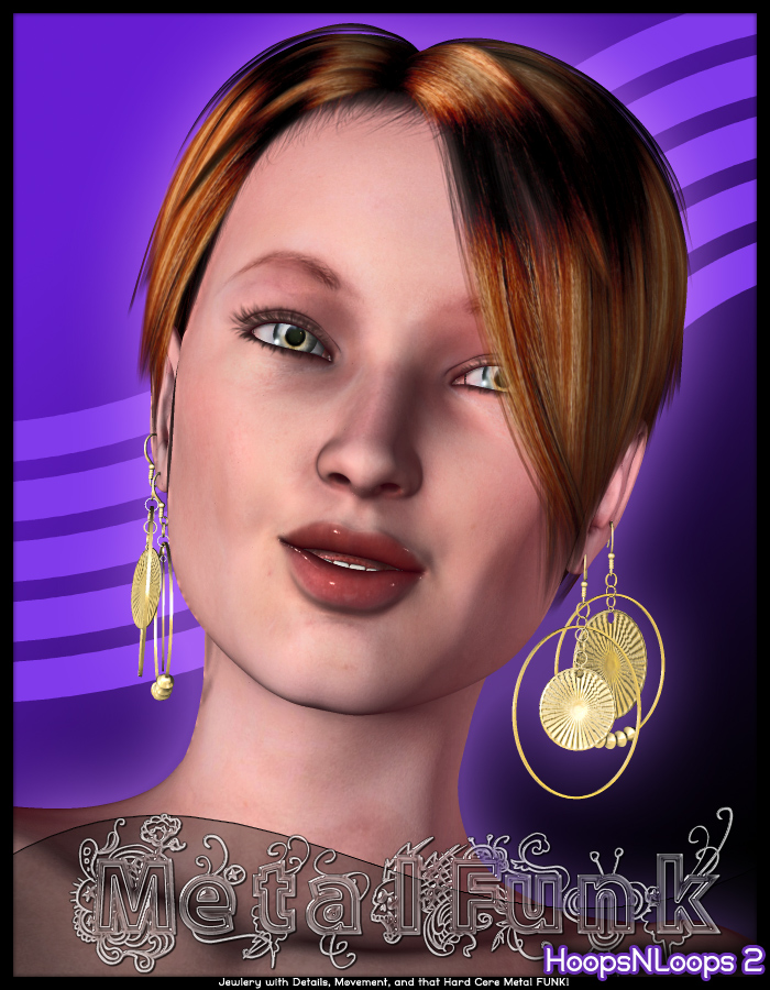 Metal FUNK - Hoops N Loops Vol 2 | Daz 3D