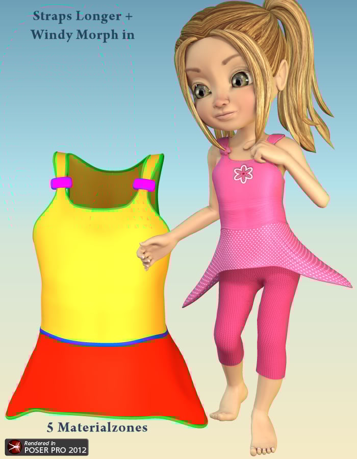 Kiki SunTop | Daz 3D