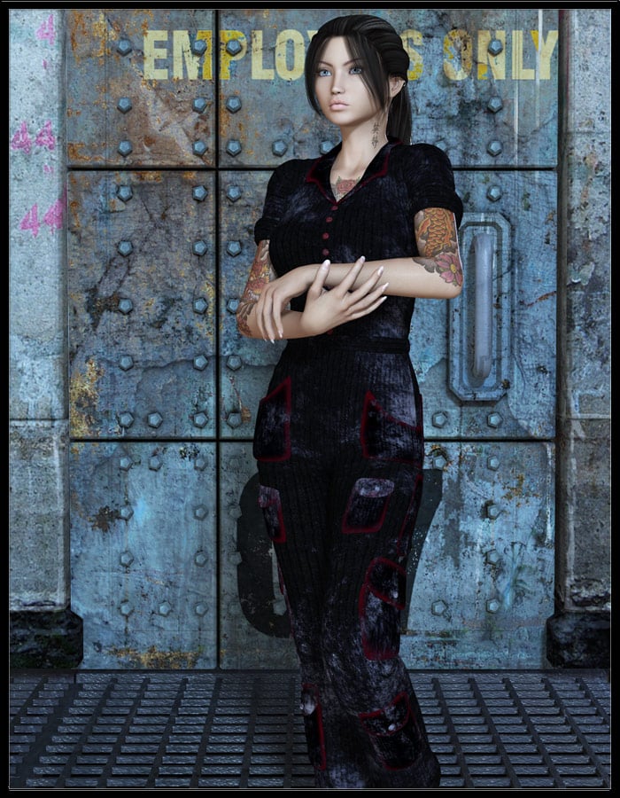 Overalls For V4 A4 | Daz 3D
