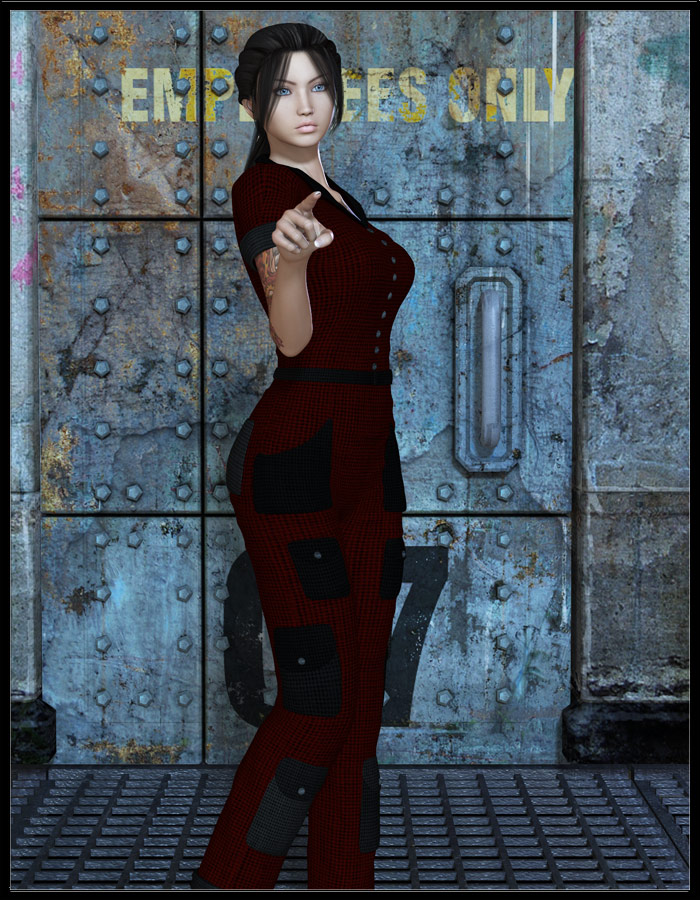 Overalls For V4 A4 | Daz 3D