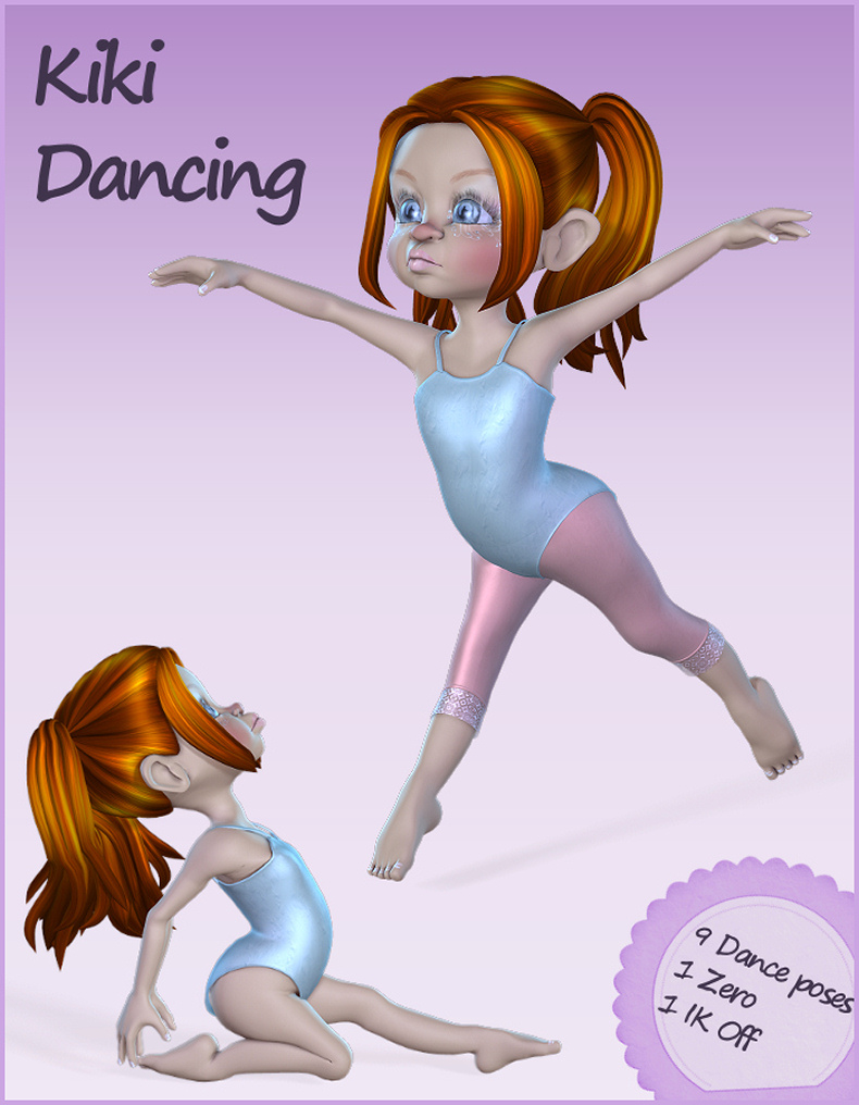 Kiki Dancing | Daz 3D