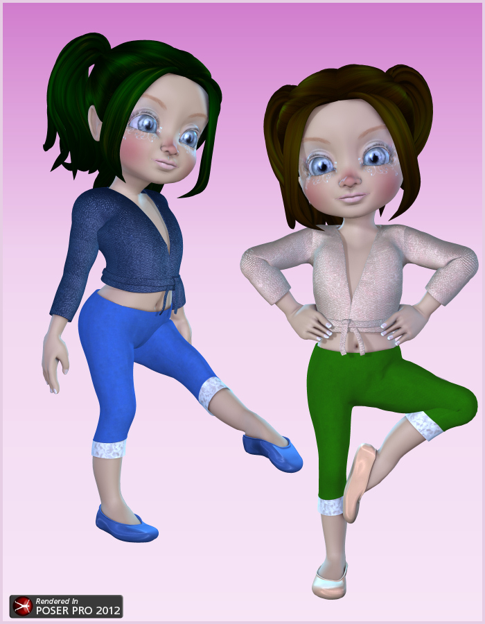 Kiki Ballerina | Daz 3D