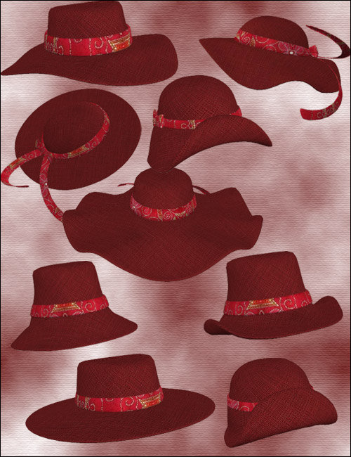 Hat Texture Collection | Daz 3D