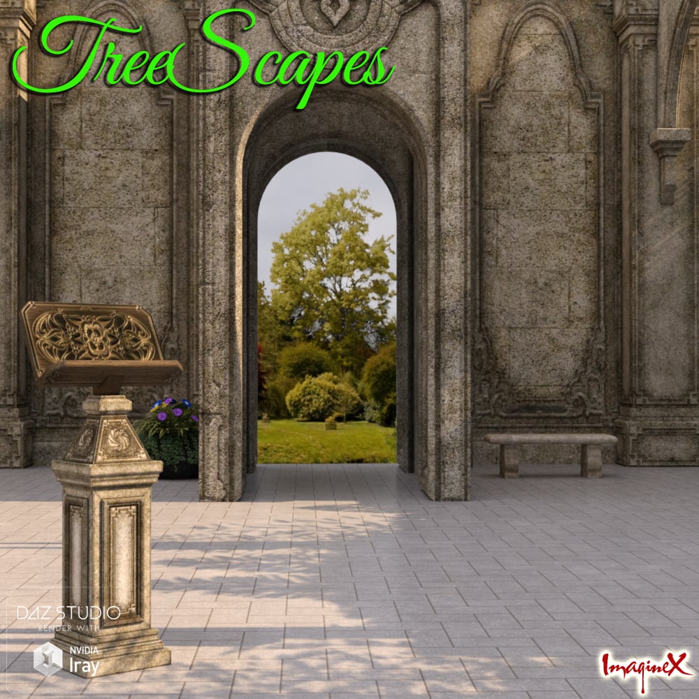 TreeScapes Backdrops | Daz 3D