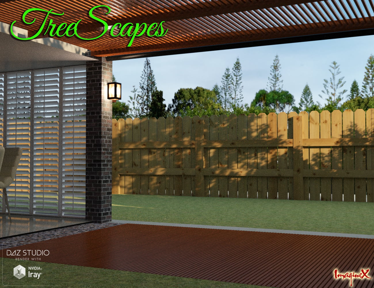 TreeScapes Backdrops | Daz 3D
