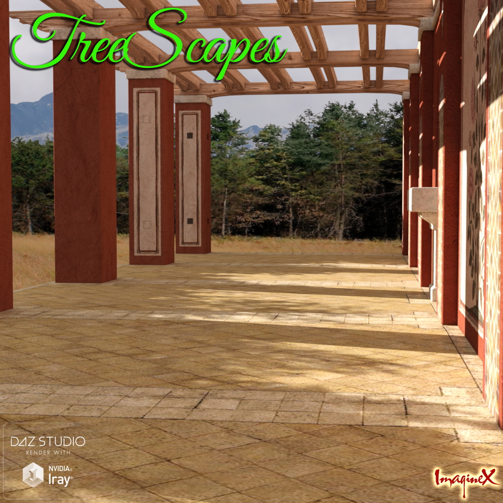 TreeScapes Backdrops | Daz 3D