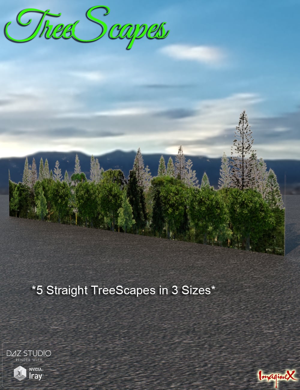 TreeScapes Backdrops | Daz 3D
