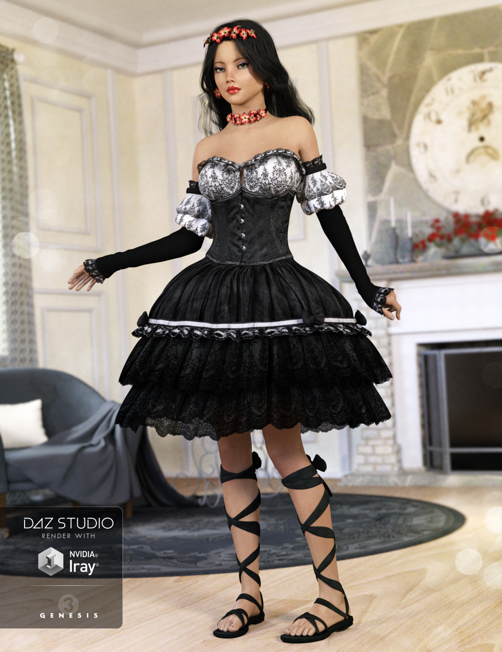 Sunny 7 Pro Bundle | Daz 3D