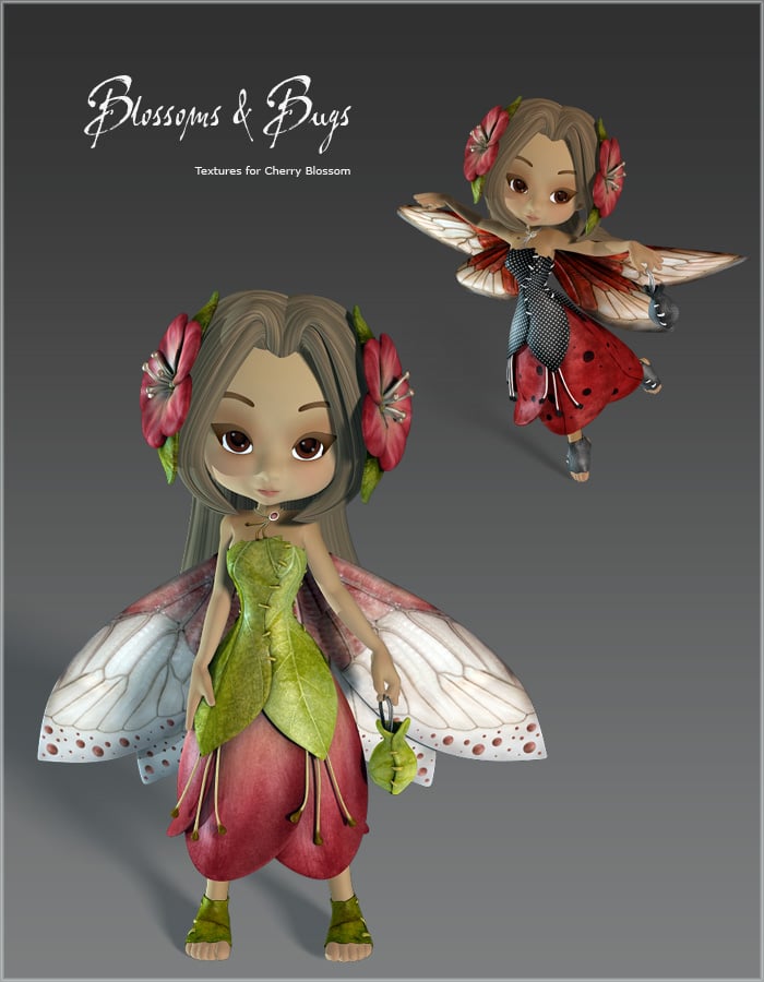 Blossoms and Bugs | Daz 3D