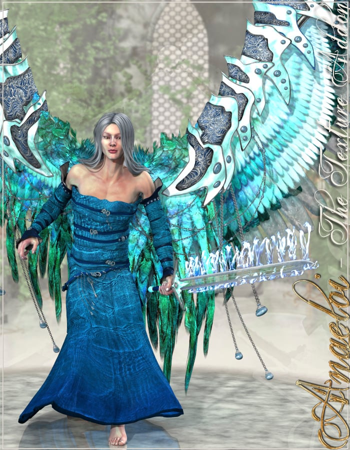 Angeloi - Fire and Water texture addon | Daz 3D