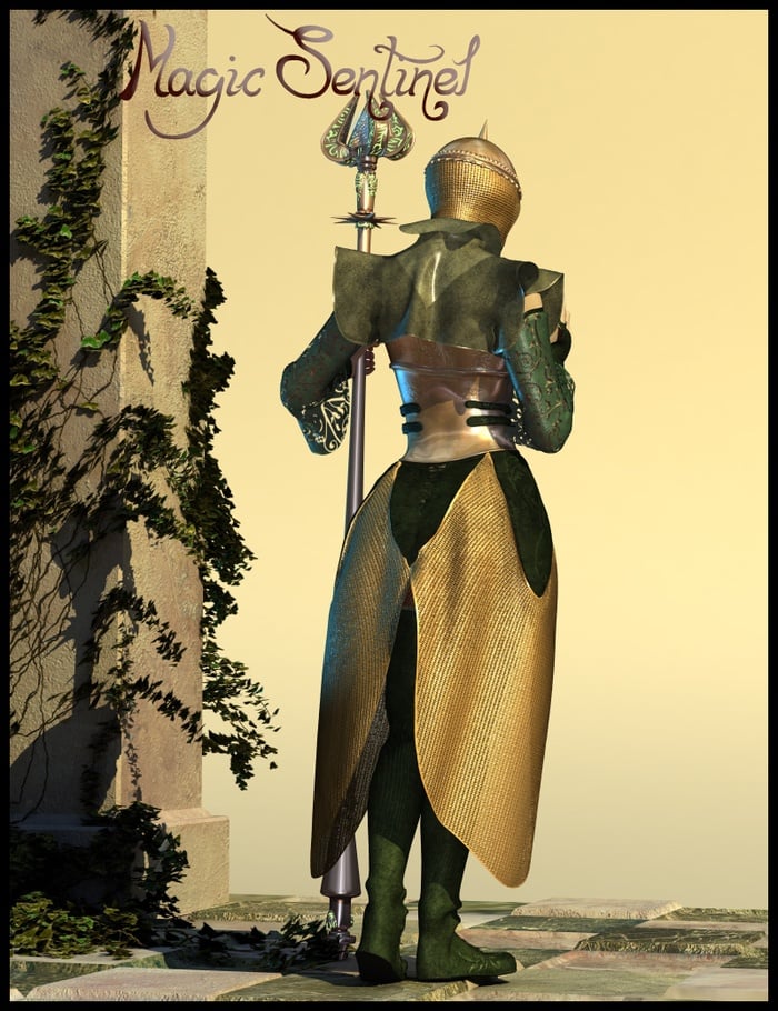 Magic Sentinel Clothes | Daz 3D