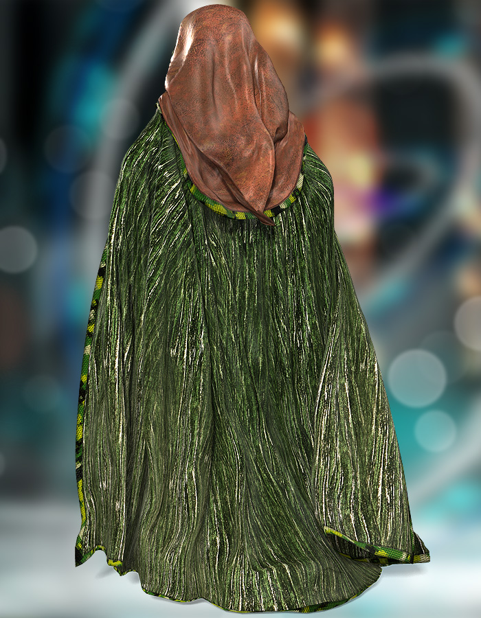 SciWizard dynamic cloak for Victoria 4 | Daz 3D