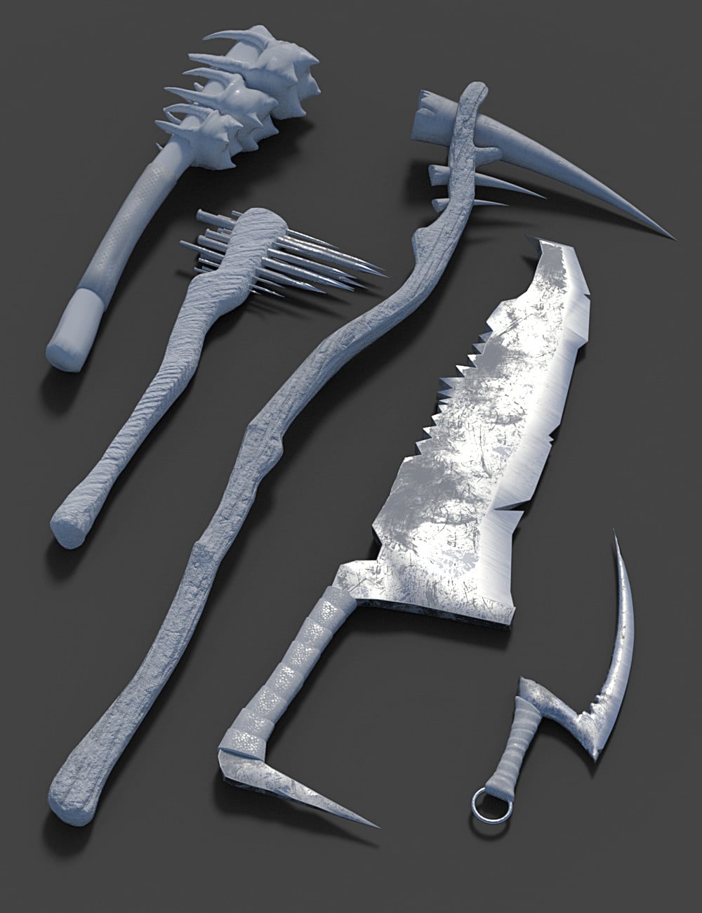 Savage Weapons | Daz 3D