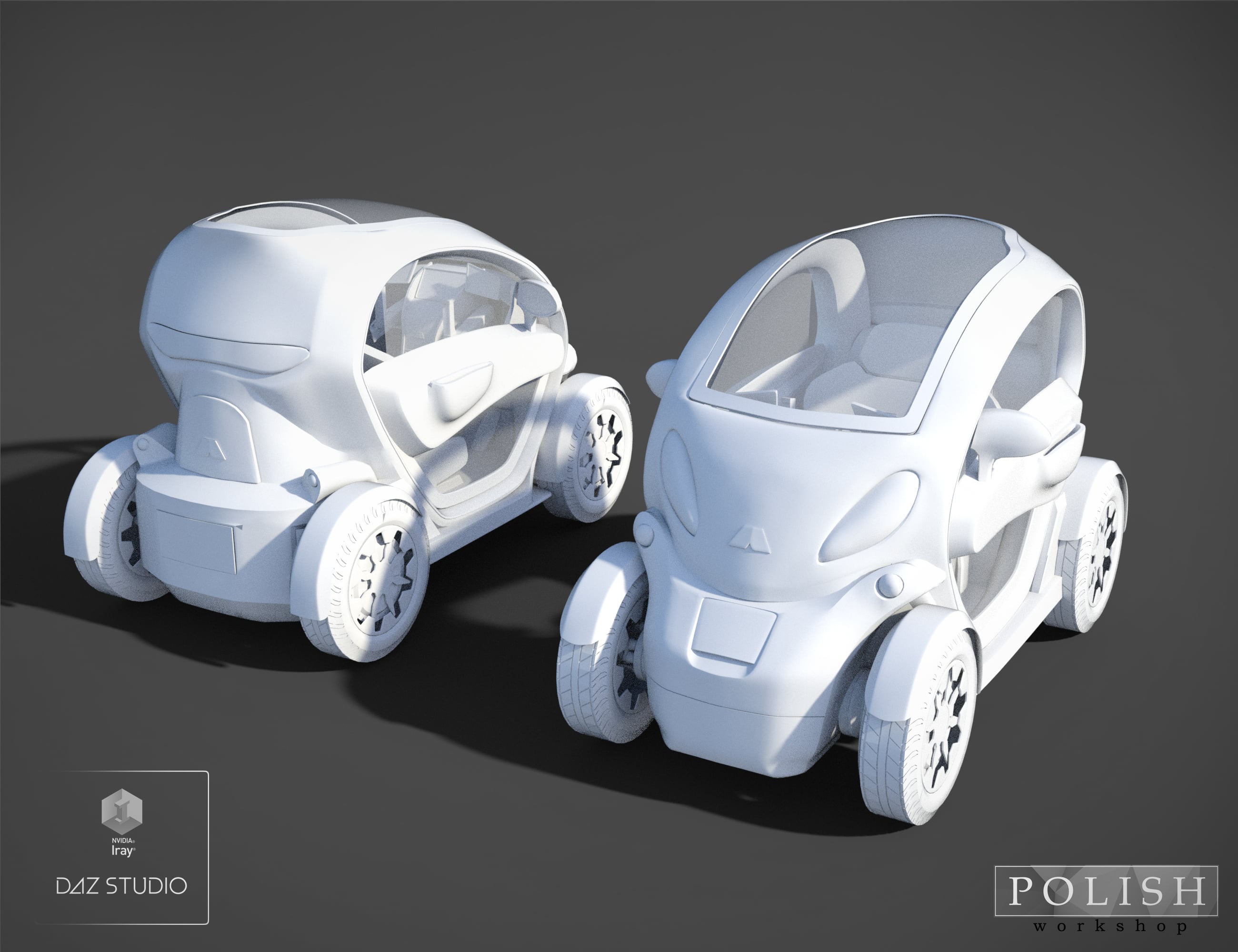 Mini Car Nino | Daz 3D