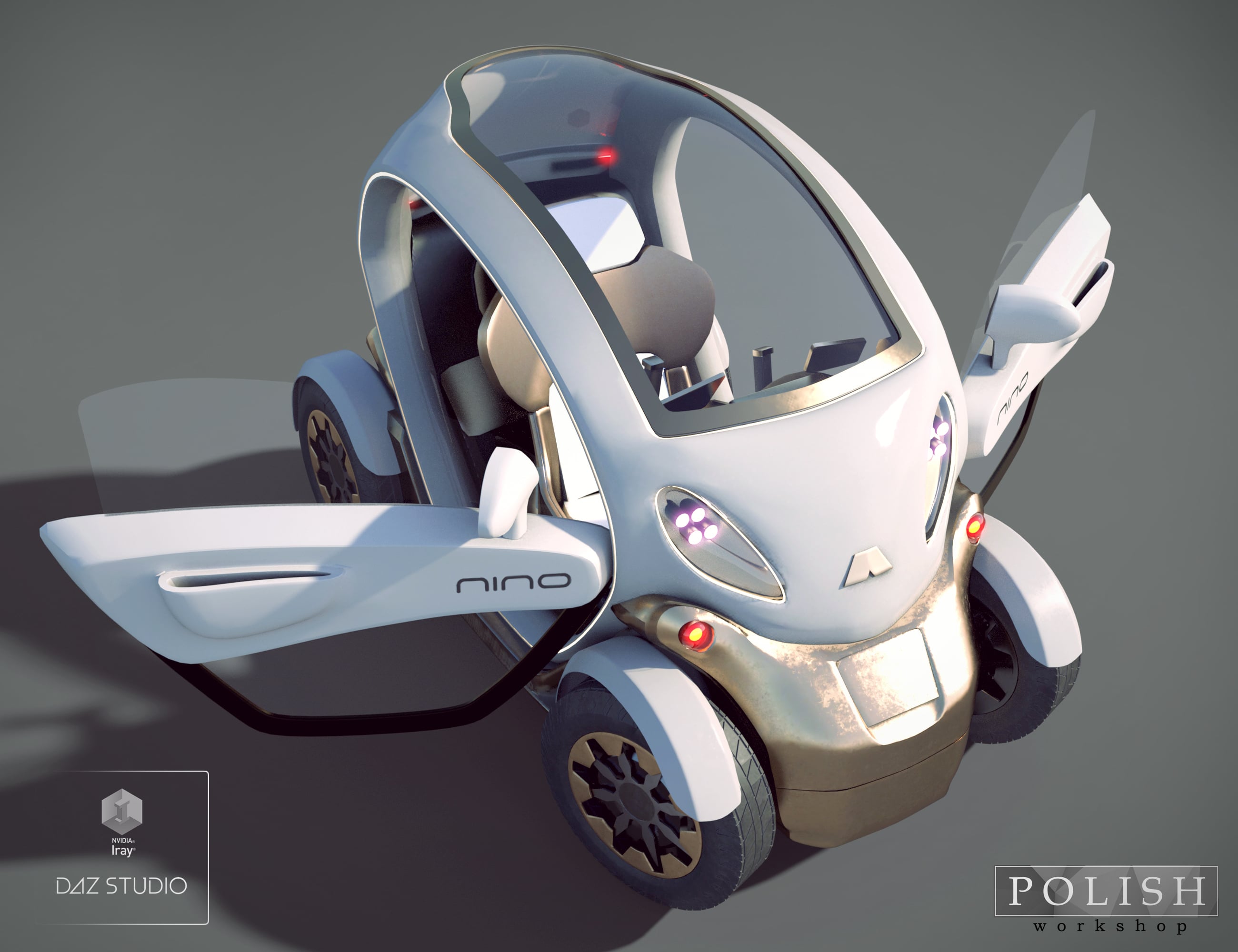 Mini Car Nino | Daz 3D