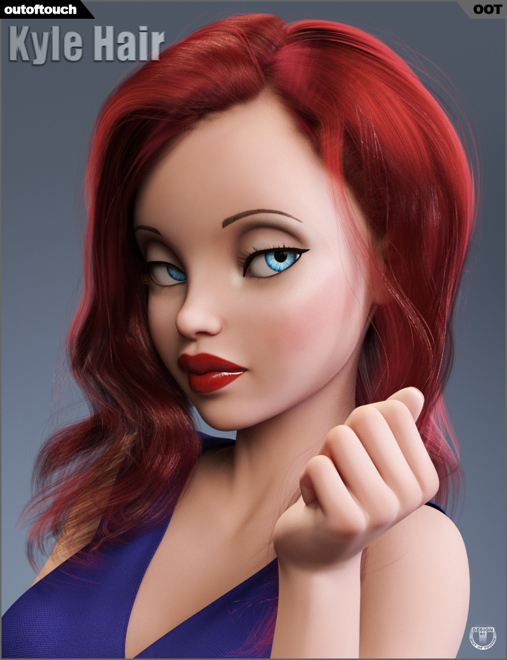 Kyle Character and Hair Bundle | Daz 3D