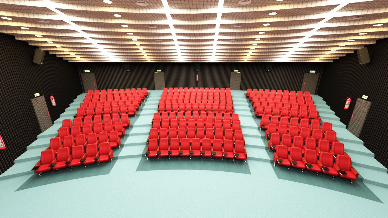 Auditorium with Props | Daz 3D