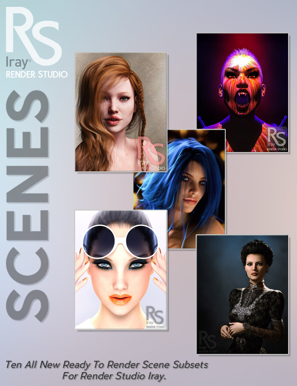 Render Studio Iray 'Scenes' | Daz 3D