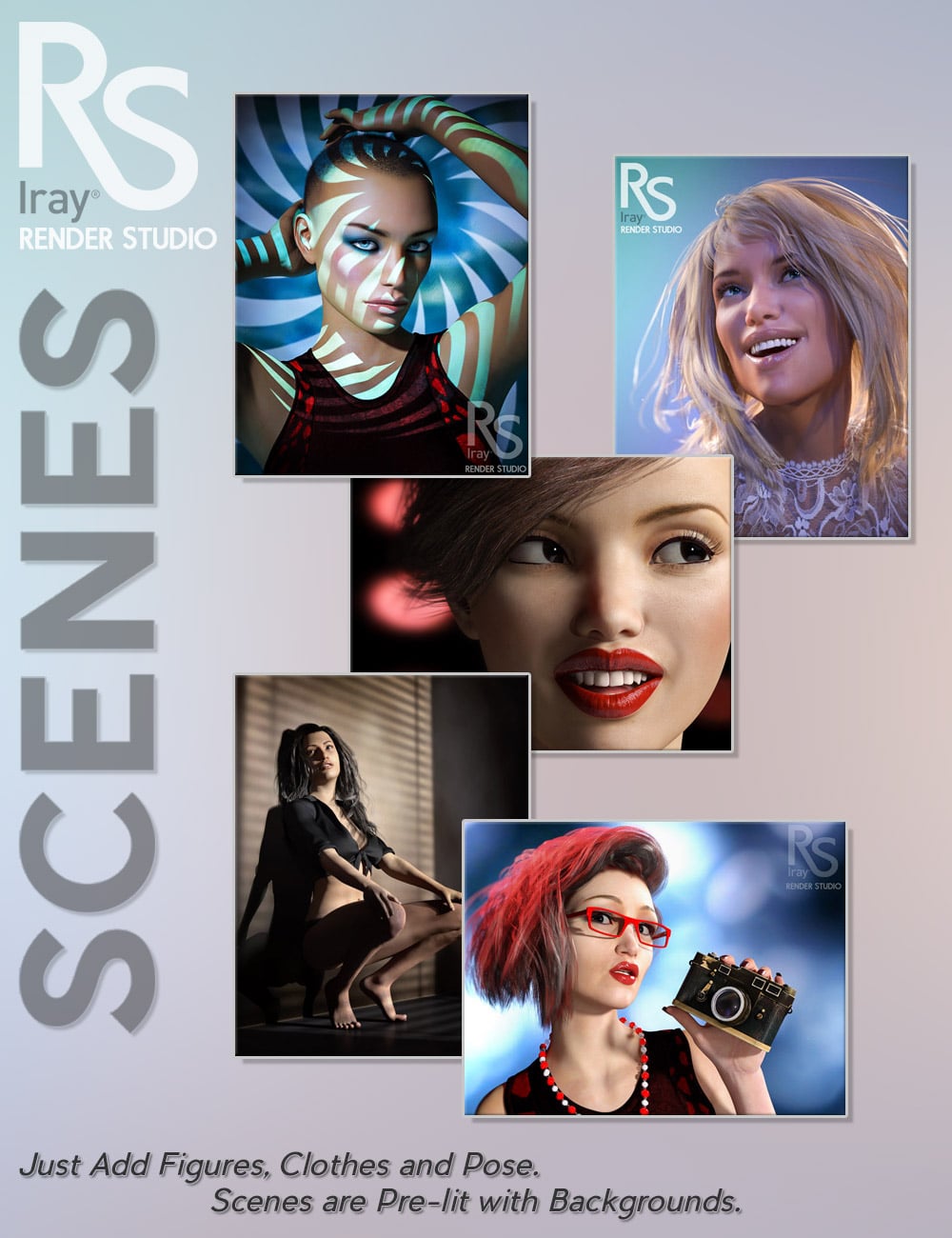 Render Studio Iray 'Scenes' | Daz 3D