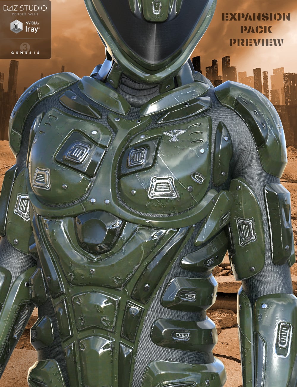 Astraios Ranger for Genesis 3 Male(s) | Daz 3D