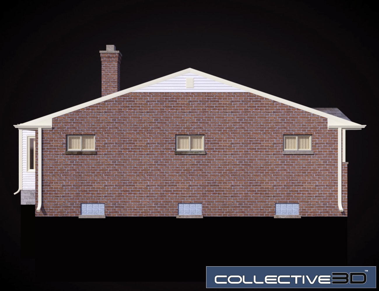 Collective3d Neighborhood Ranch House 1 | Daz 3D