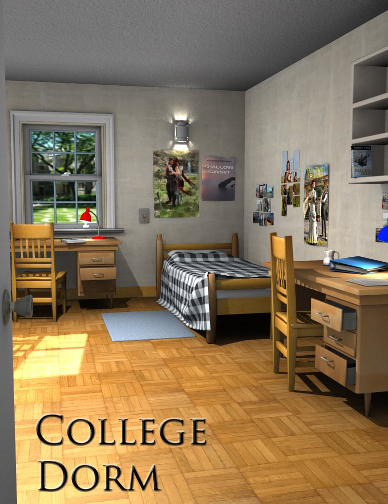 College Dorm | Daz 3D