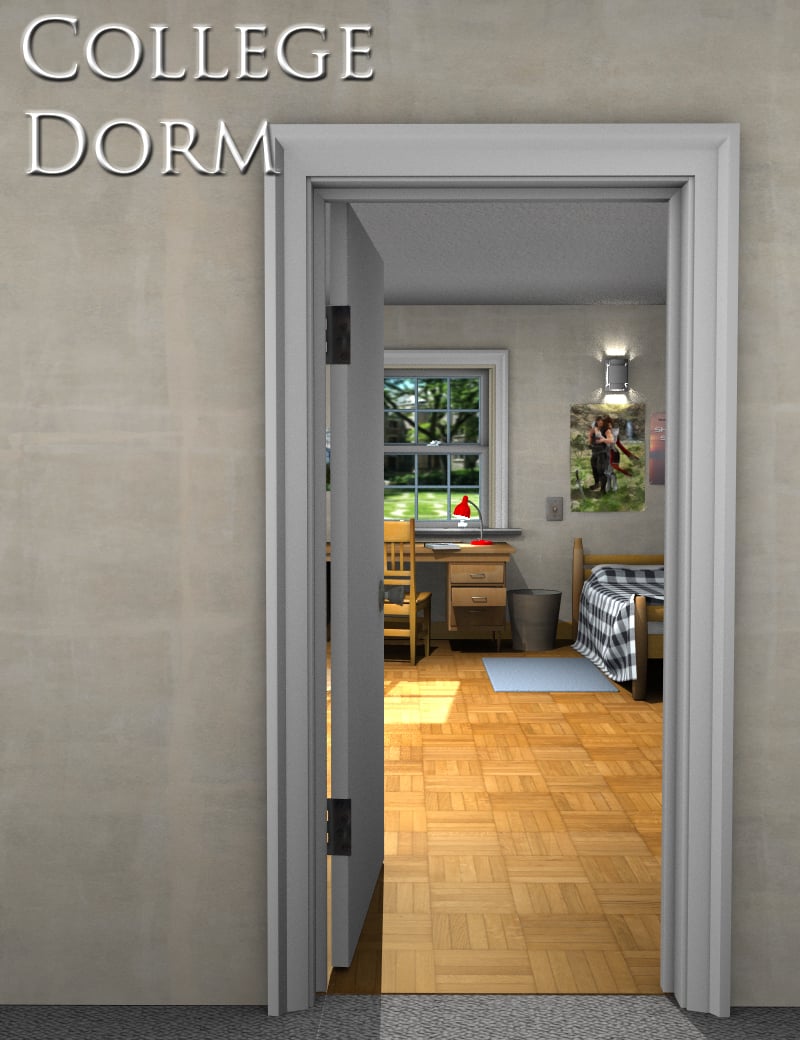 College Dorm | Daz 3D
