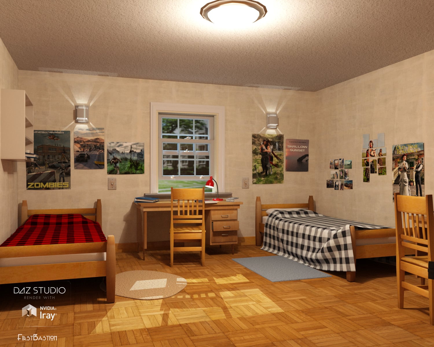 College Dorm | Daz 3D