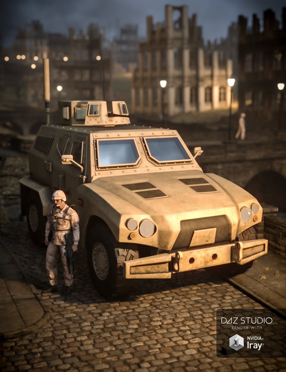 Military Reinforcements Bundle | Daz 3D