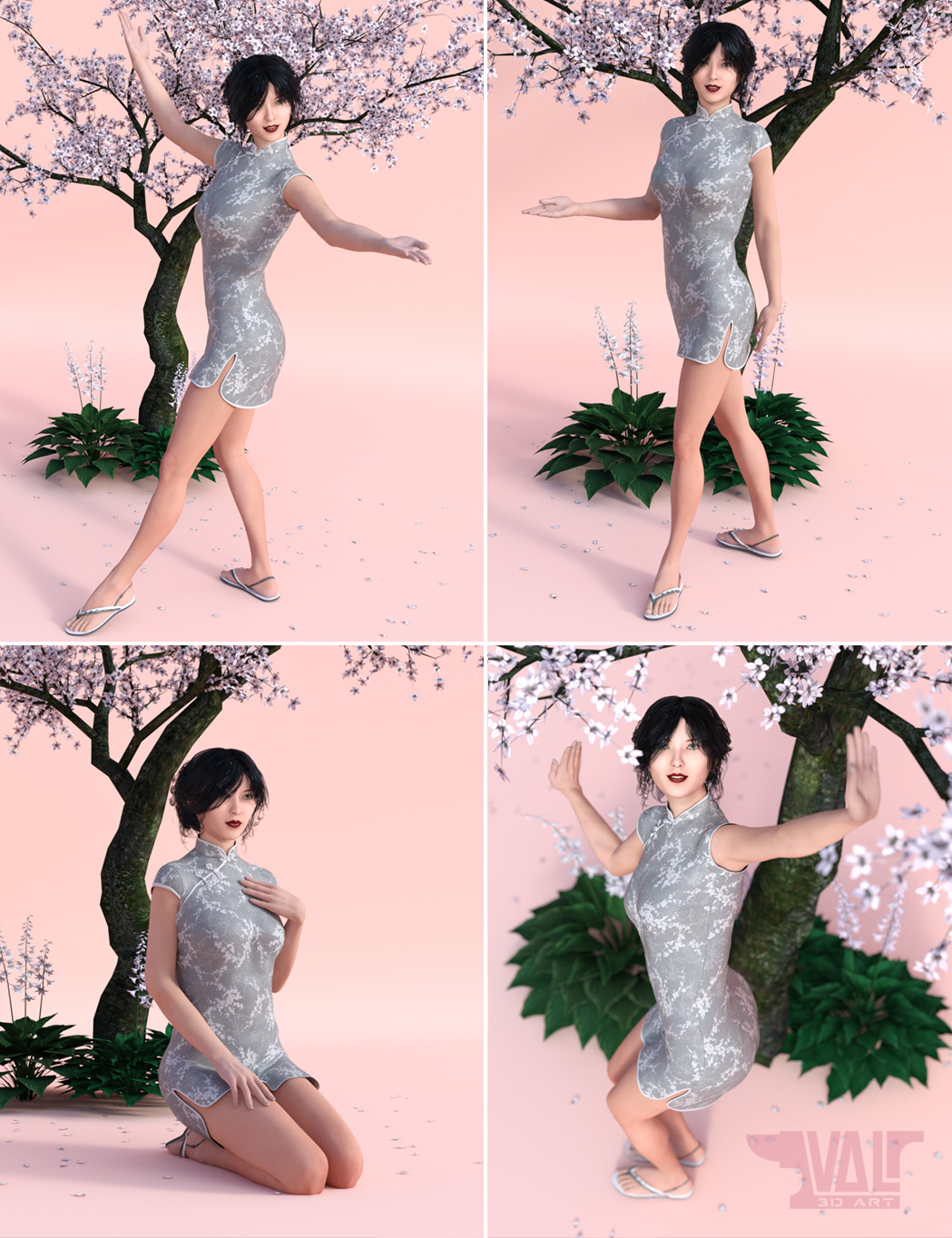 Ancient Arts Poses for Genesis 3 Female(s) | Daz 3D