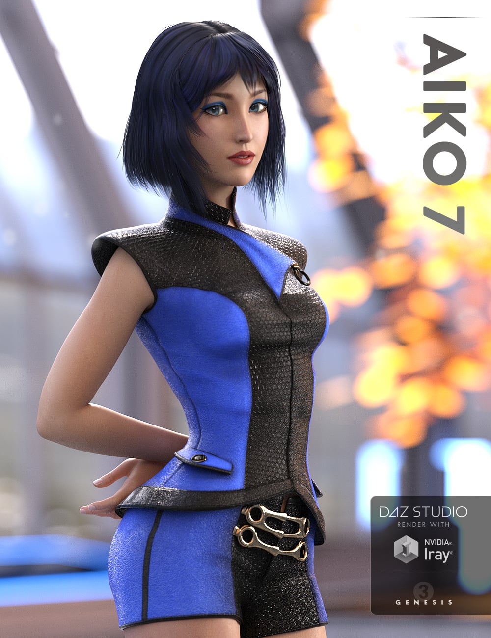 Aiko 7 Pro Bundle | Daz 3D