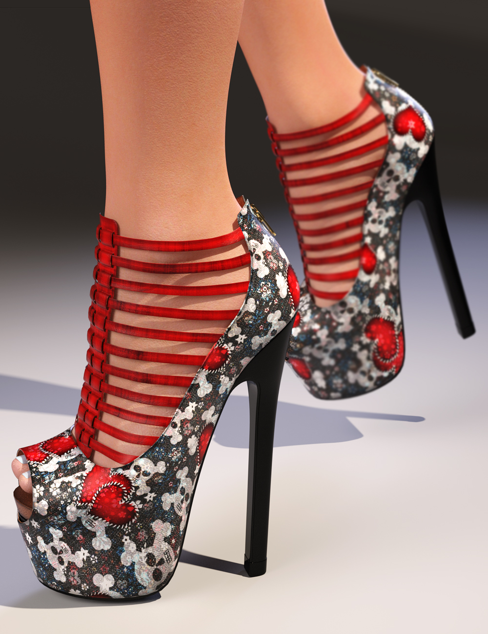 Avery High Heels for Genesis 3 Female(s) | Daz 3D