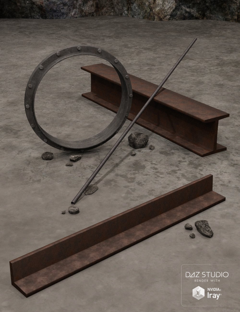 Deep Underground Command Center | Daz 3D