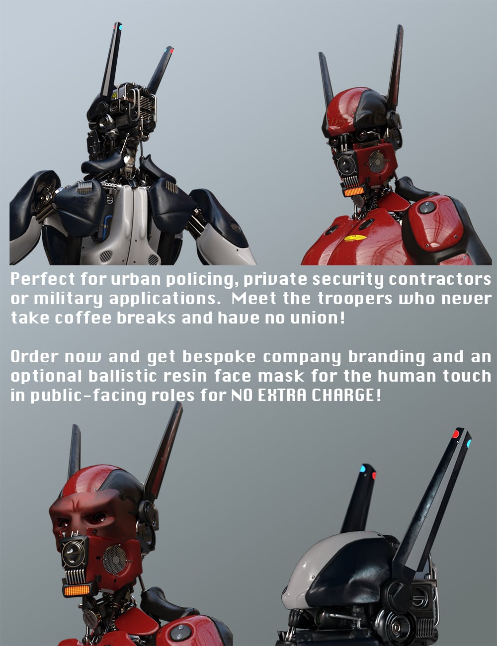 BattleBots for WeaponMech | Daz 3D