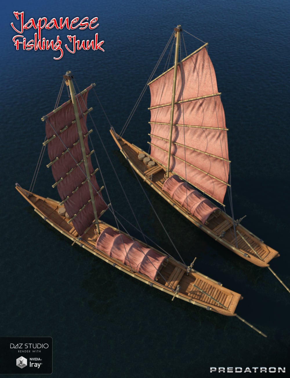 Japanese Fishing Junk | Daz 3D