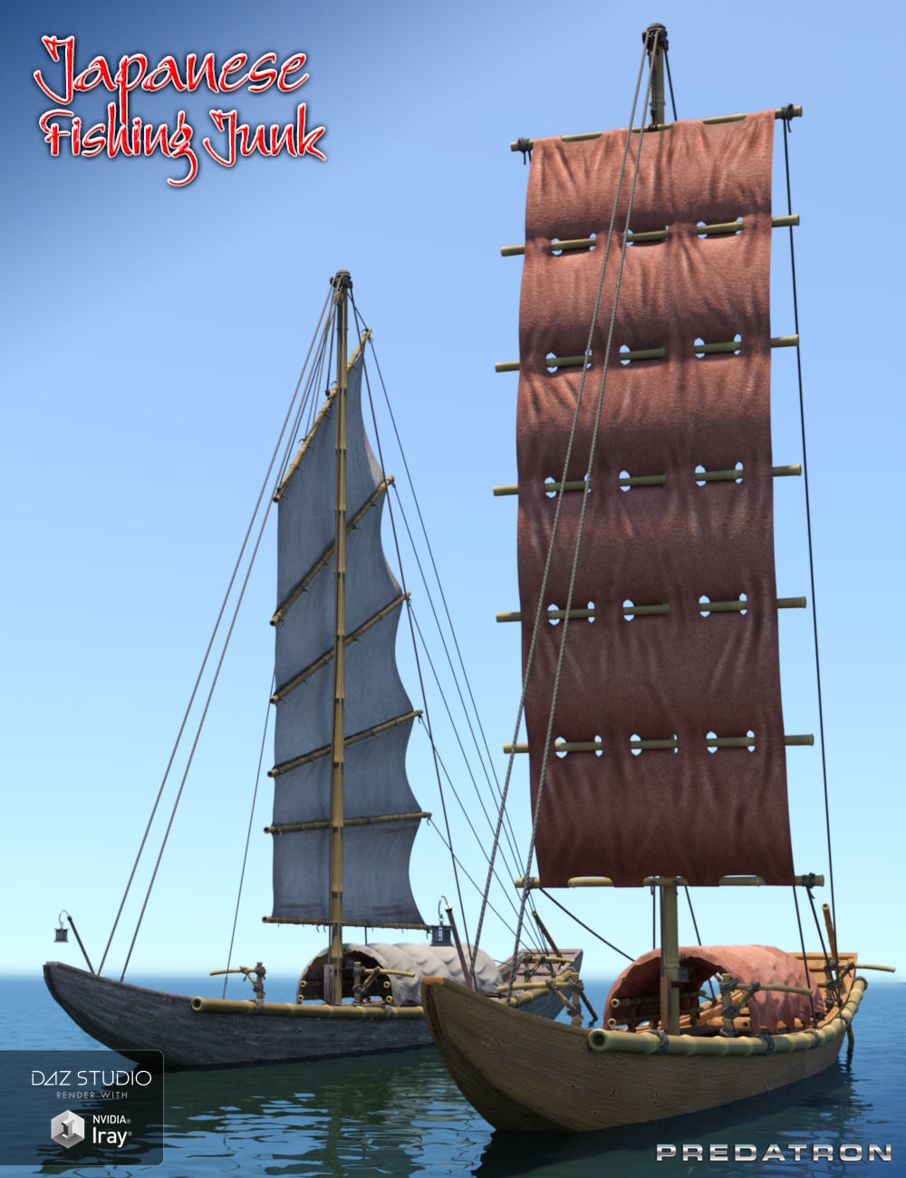 Japanese Fishing Junk | Daz 3D