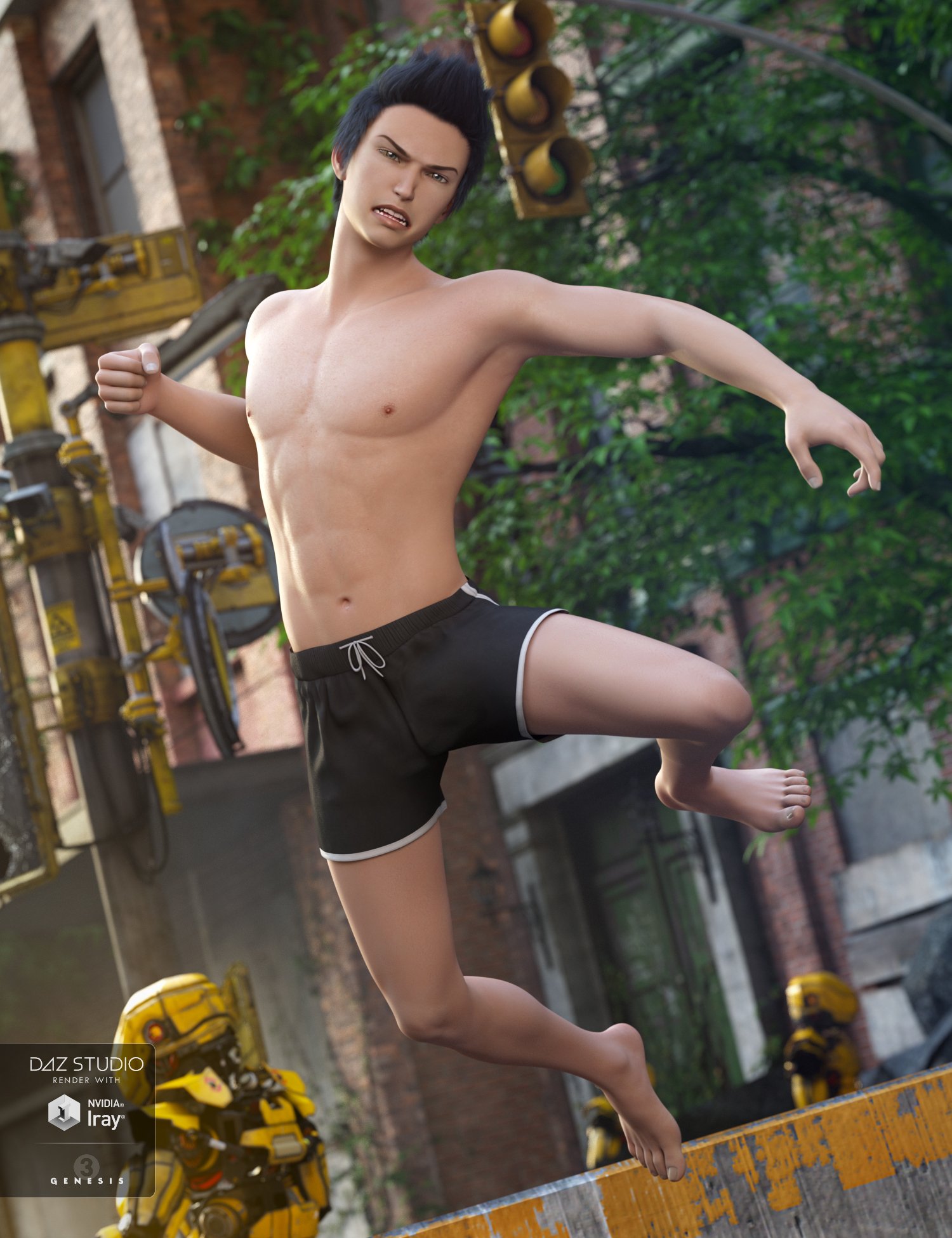 Kenji 7 | Daz 3D