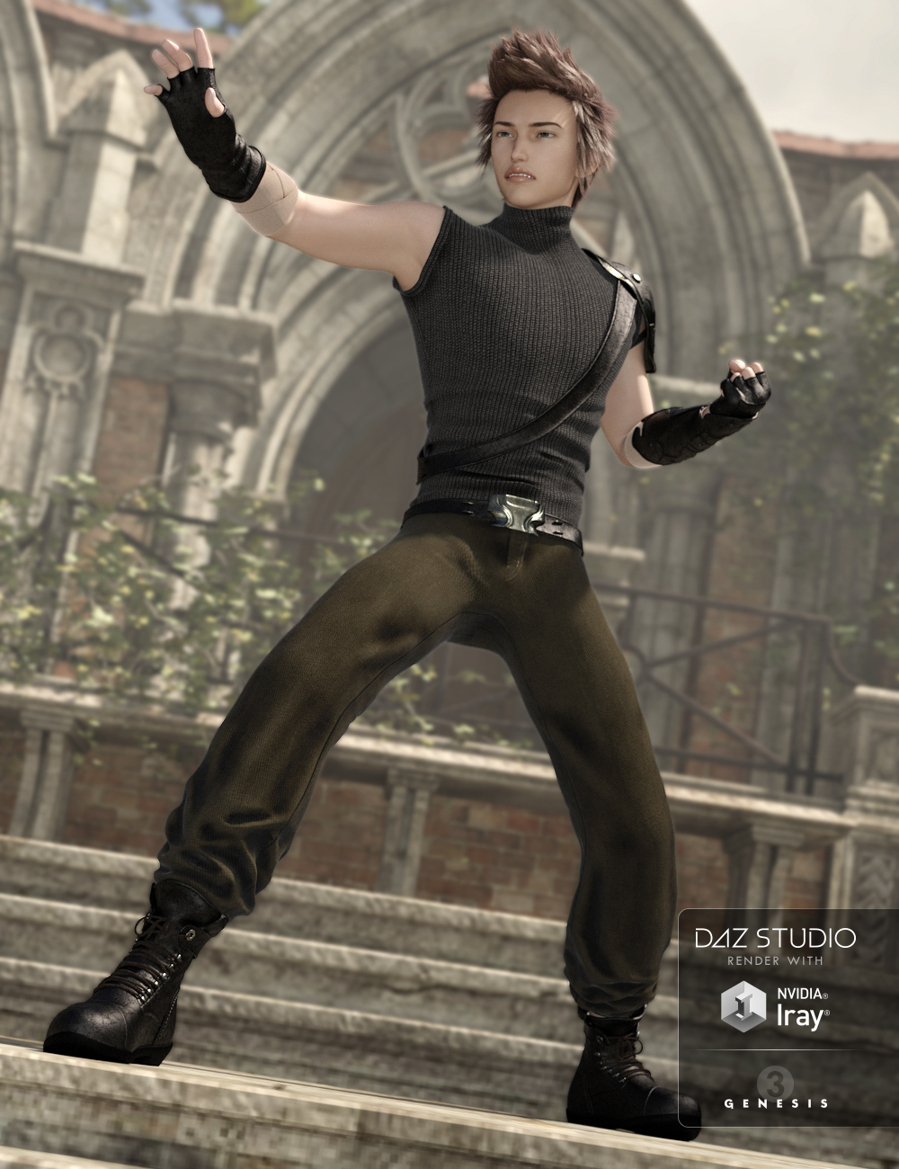 Kenji 7 Starter Bundle | Daz 3D
