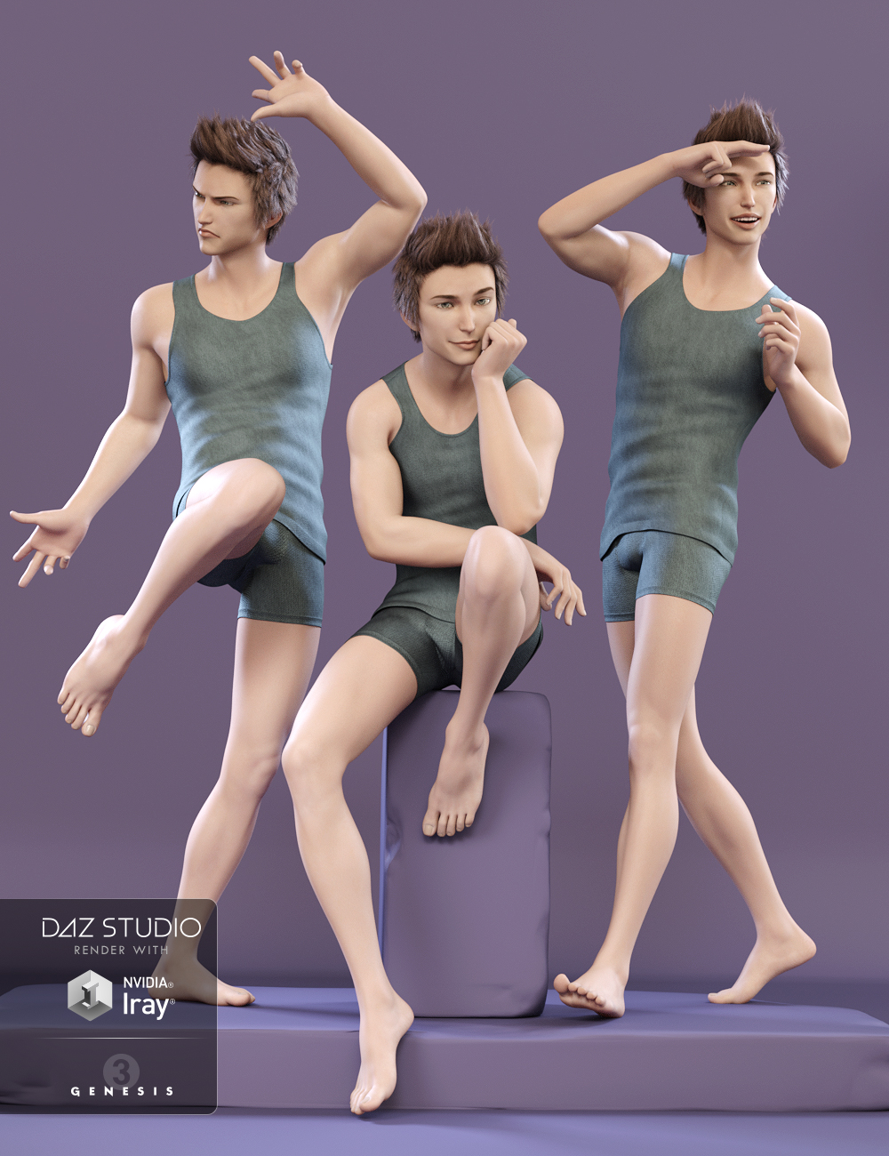 Kenji 7 Pro Bundle | Daz 3D
