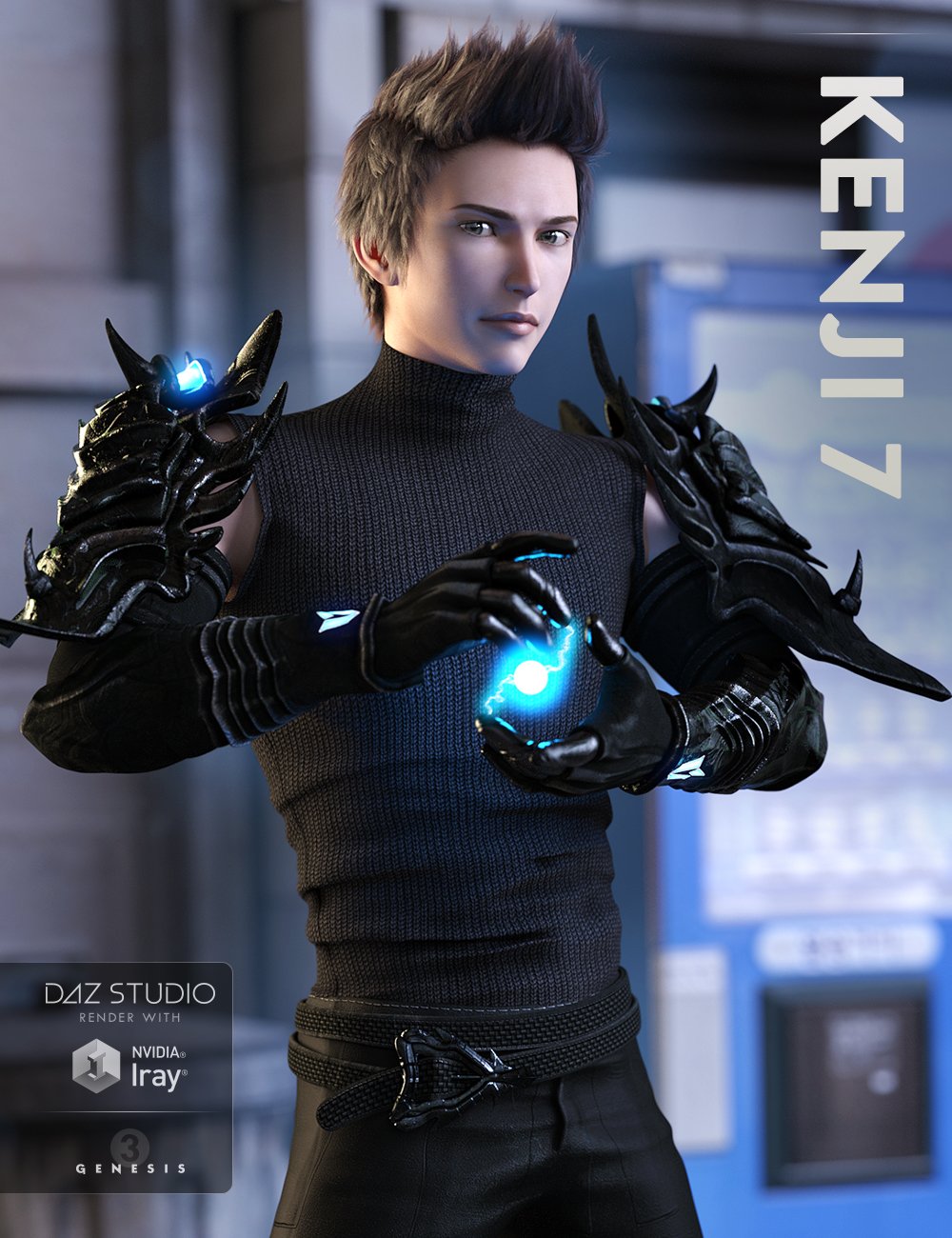Kenji 7 Pro Bundle | Daz 3D