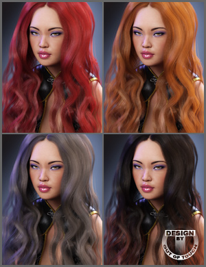 Jazmine Hair XPansion | Daz 3D