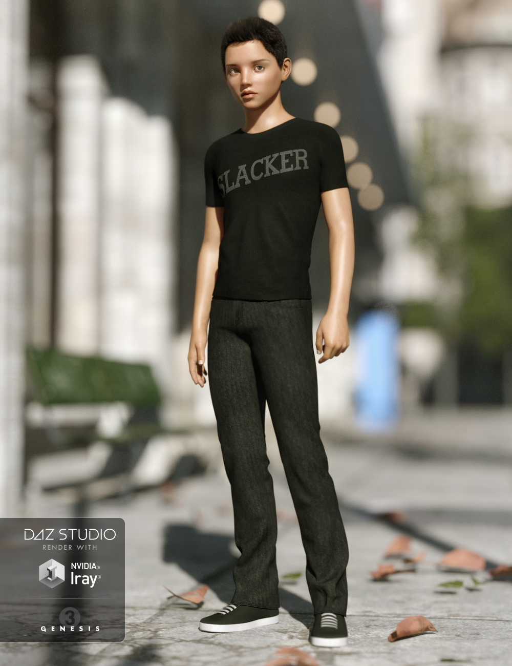 Tween Ryan 7 Pro Bundle | Daz 3D