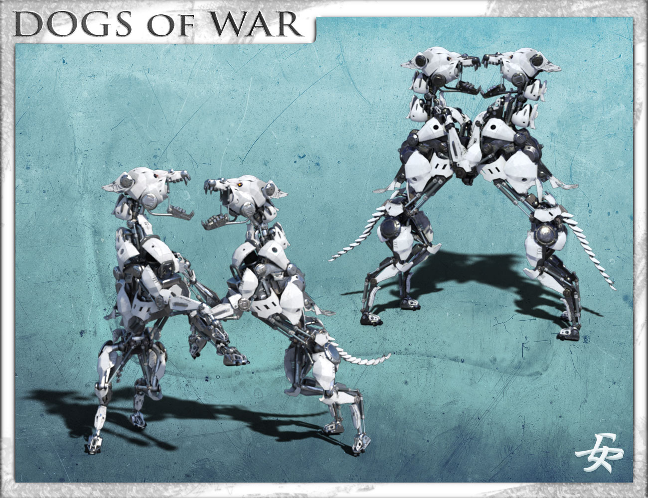 Dogs of War Poses | Daz 3D