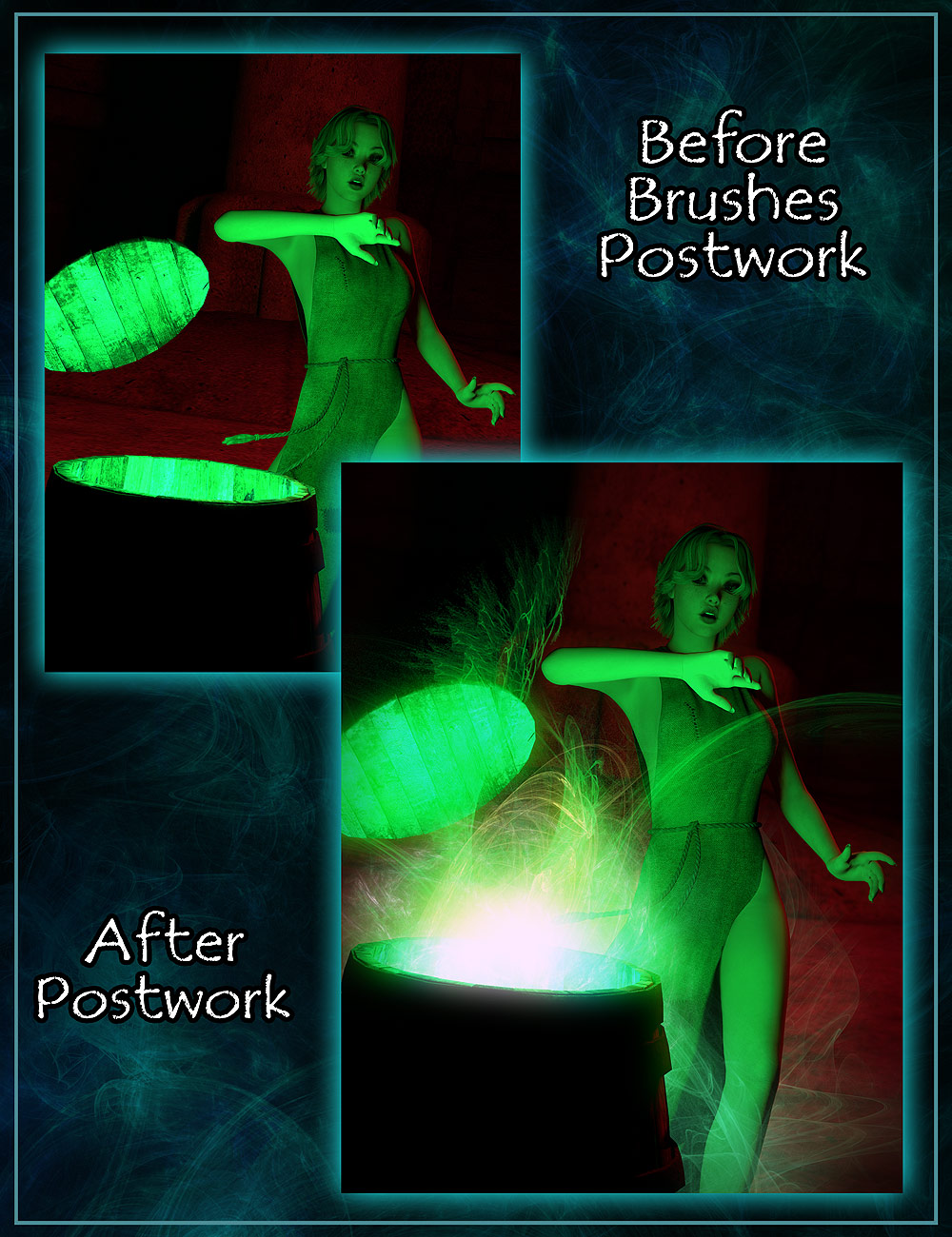 Magic Effects Brushes II For Photoshop Daz 3D magic-effects-brushes-ii-for-photoshop-daz-3d