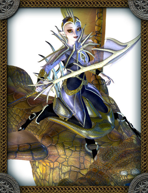 Dragon Princess For Aiko 3 | Daz 3D