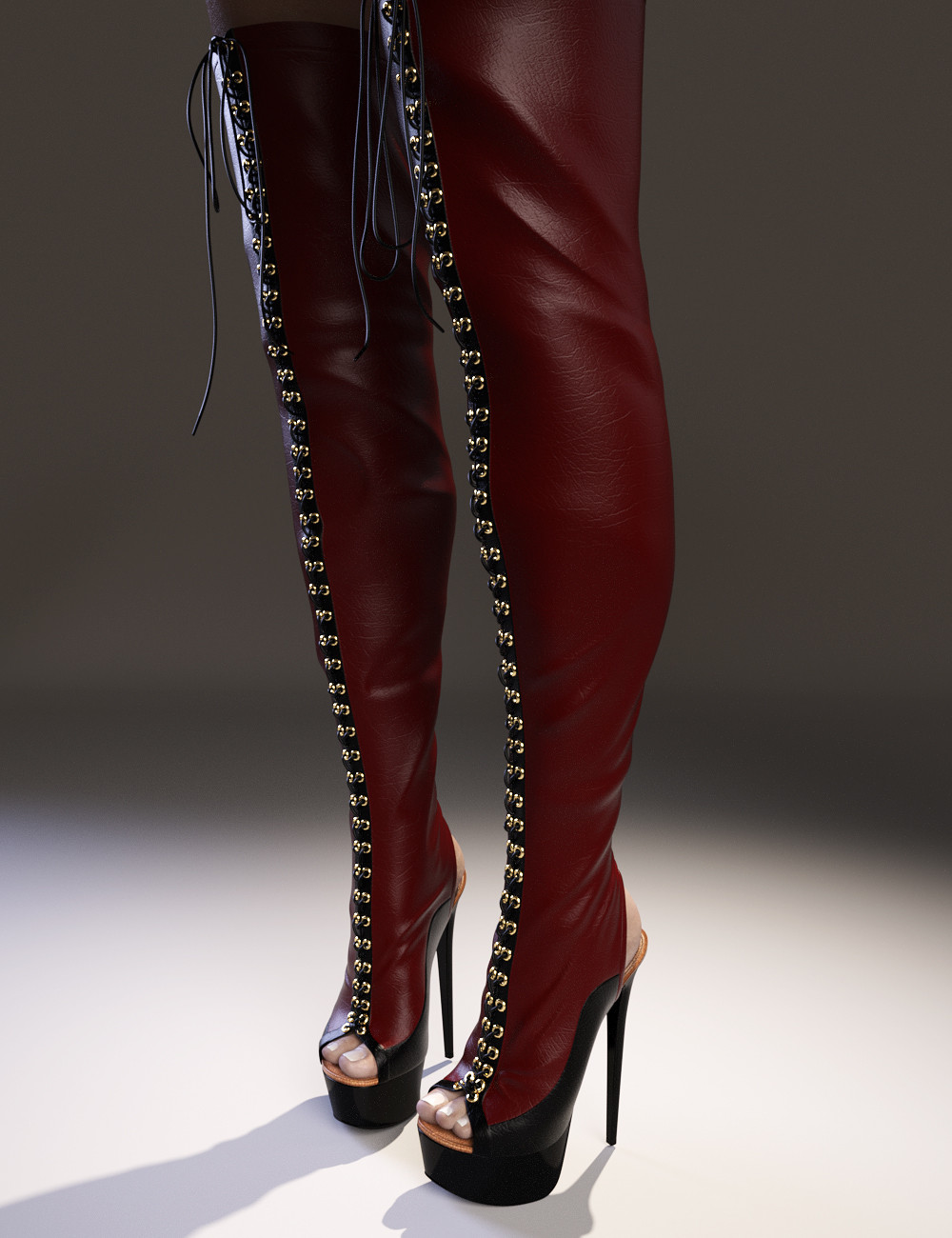 Diane Boots for Genesis 3 Female(s) | Daz 3D