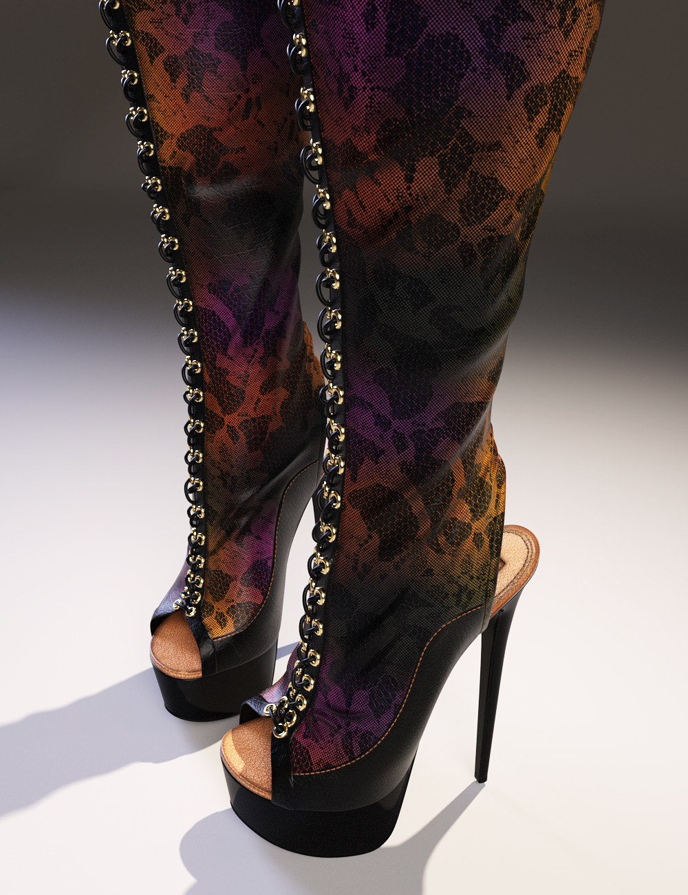 Diane Boots for Genesis 3 Female(s) | Daz 3D