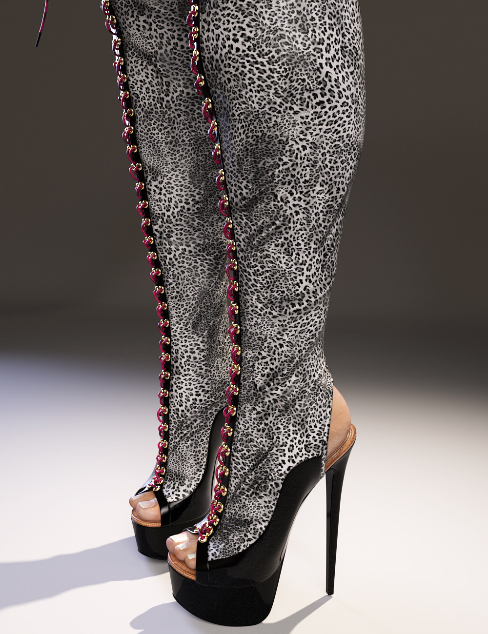 Diane Boots for Genesis 3 Female(s) | Daz 3D