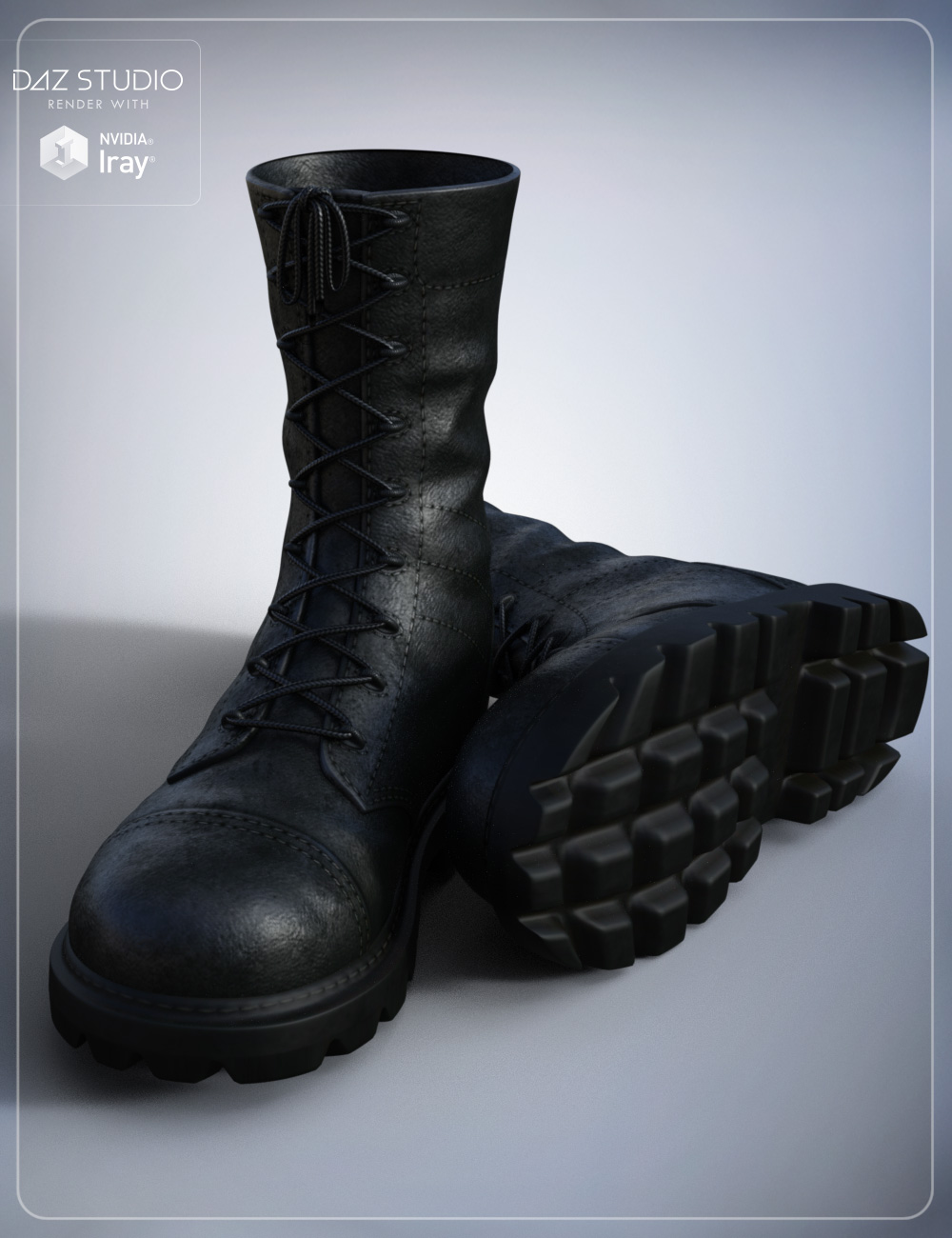 Tactical Boots for Genesis 3 Male(s) | Daz 3D